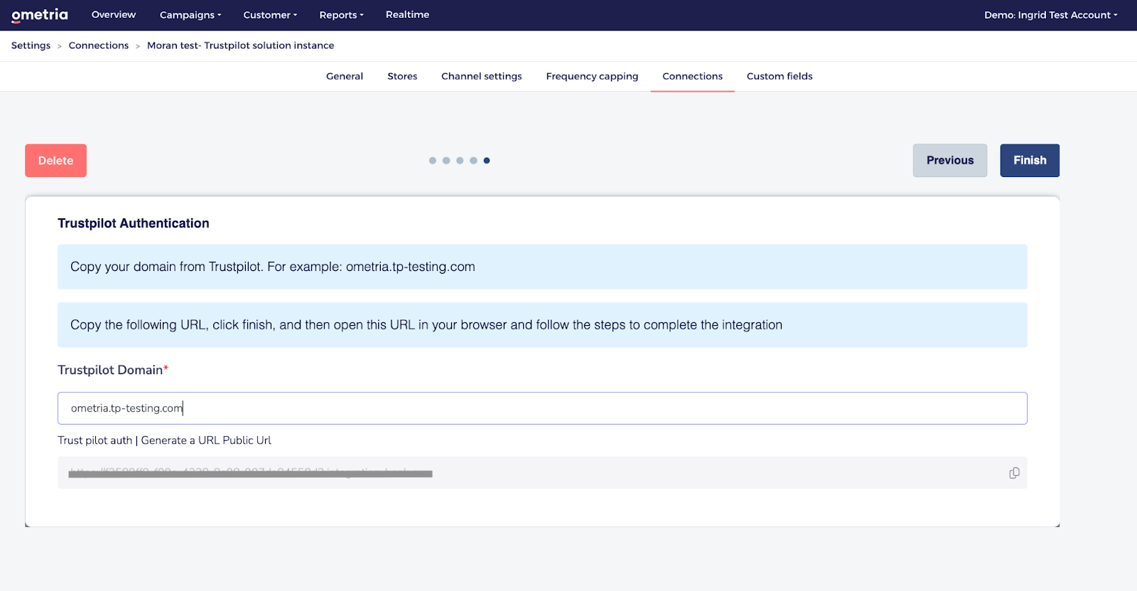 Send Trustpilot review invitations – Ometria Help Centre