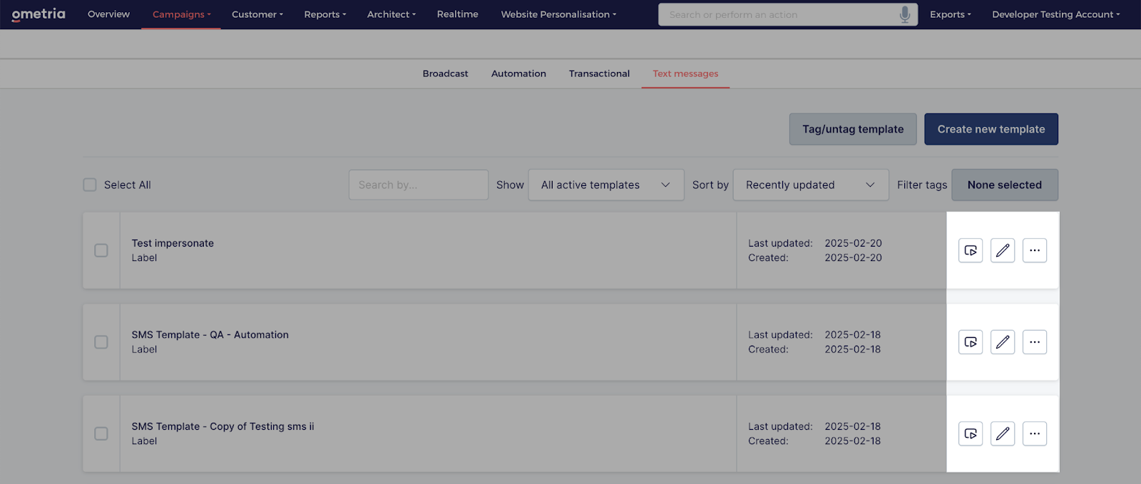 MMS templates – Ometria Help Centre