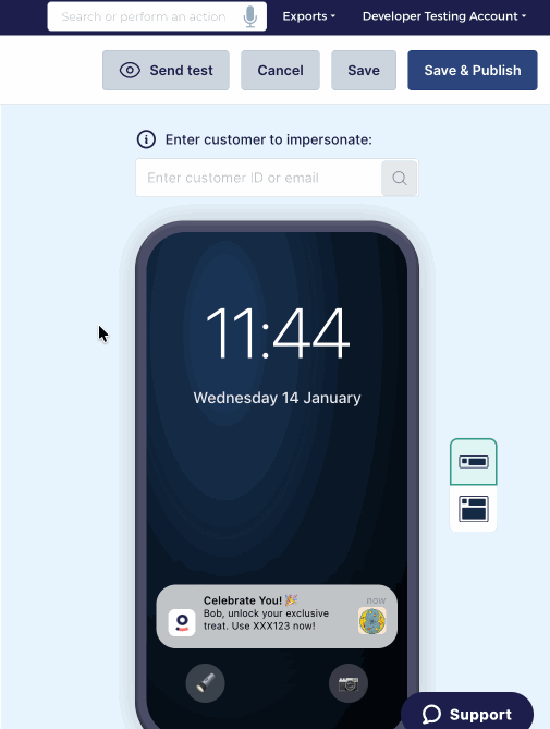 Test and preview your push notifications – Ometria Help Centre
